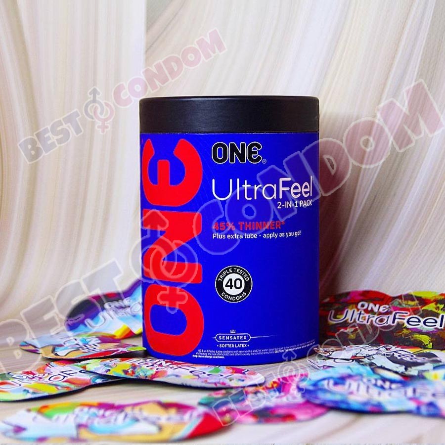 Ексклюзивний набір - презервативи One ultra feel, 40 шт.