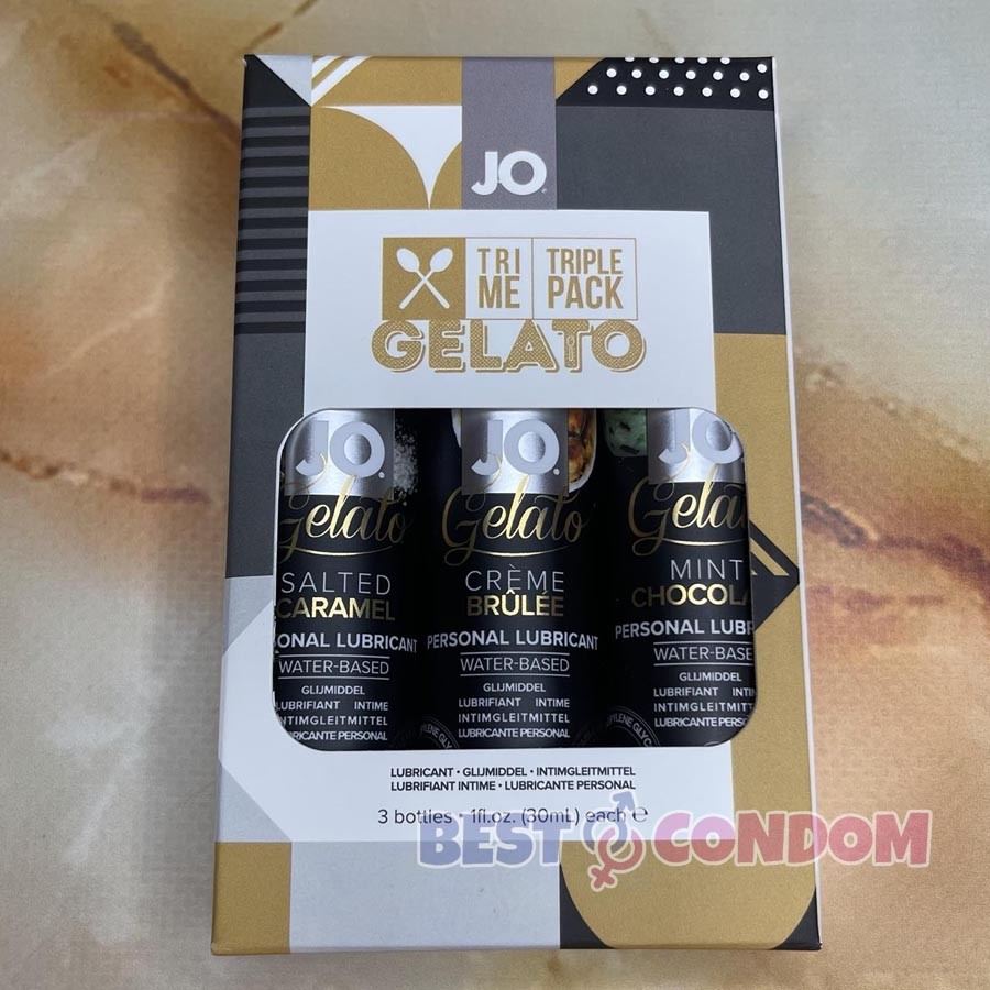 Набір лубрикантів System JO Tri-Me Triple Pack - Gelato