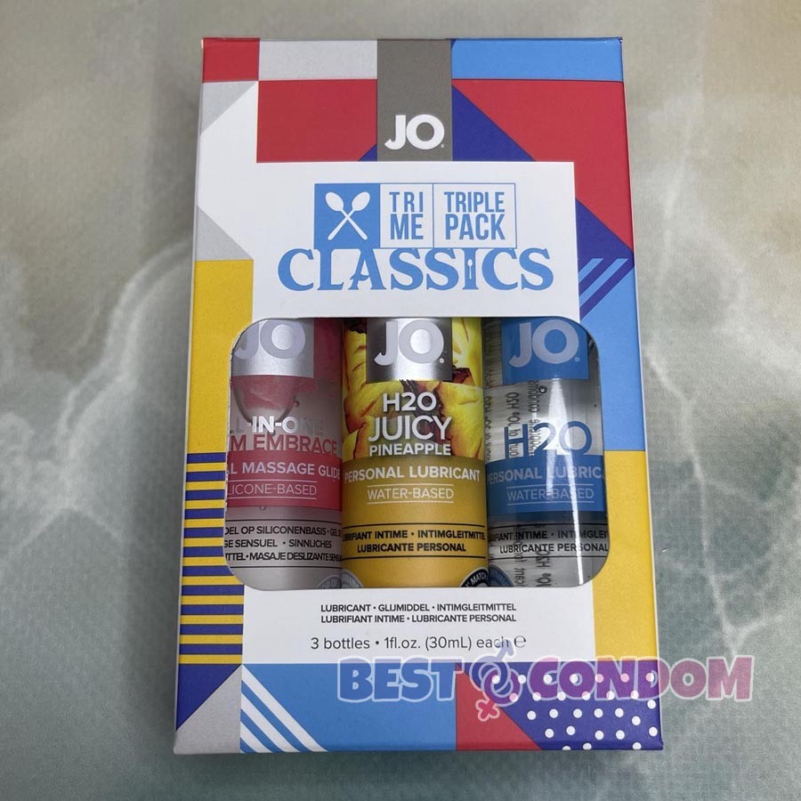 Набір лубрикантів System JO Tri-Me Triple Pack - Classics